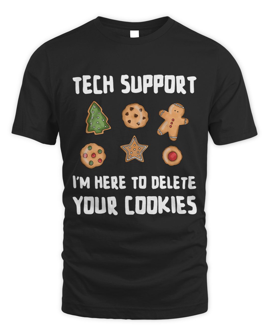 Funny Christmas Tech Support Computer Programmer Developer Unisex ...