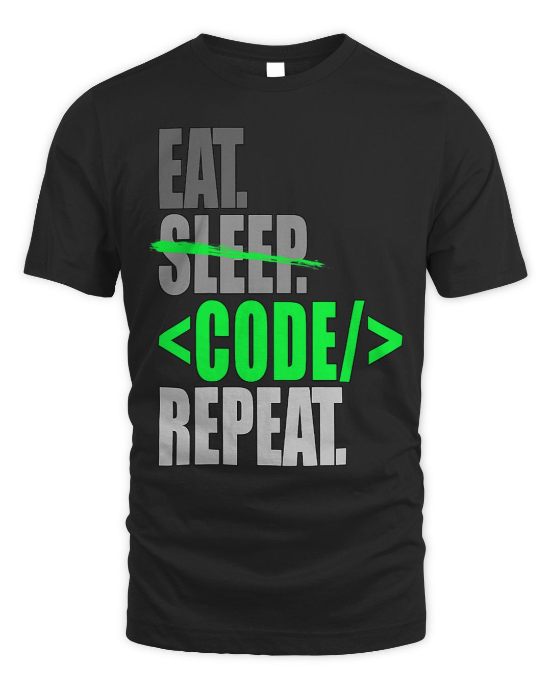 Eat Sleep Code Repeat Programmer Coding Senprints