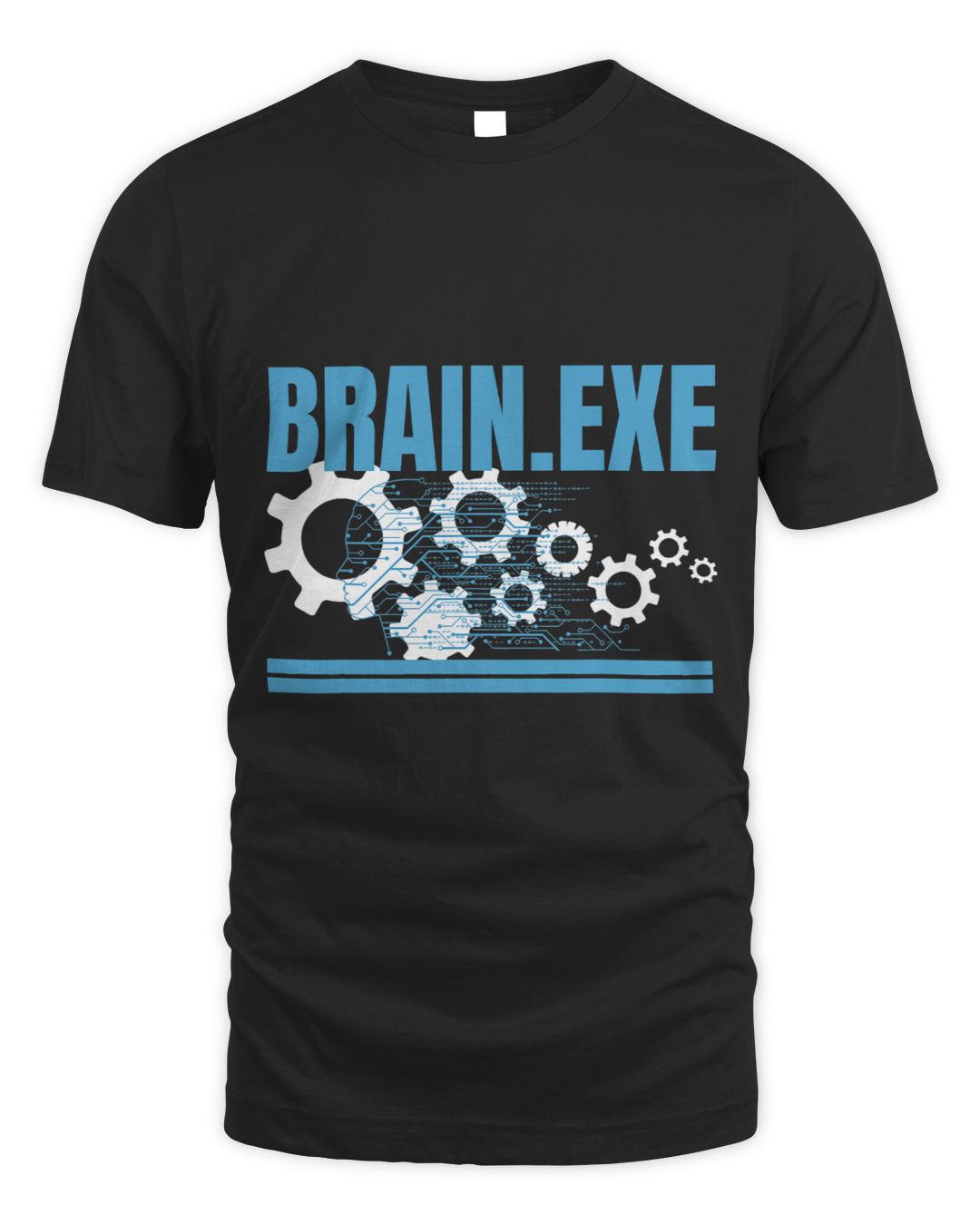 Brain.Exe Programming Binary Computer Codes Unisex Standard T-Shirt