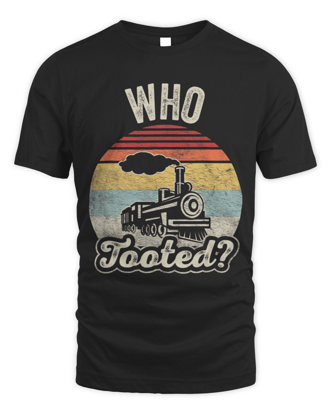 Vintage Who Tooted Funny Train Model Railroad Conductor 2