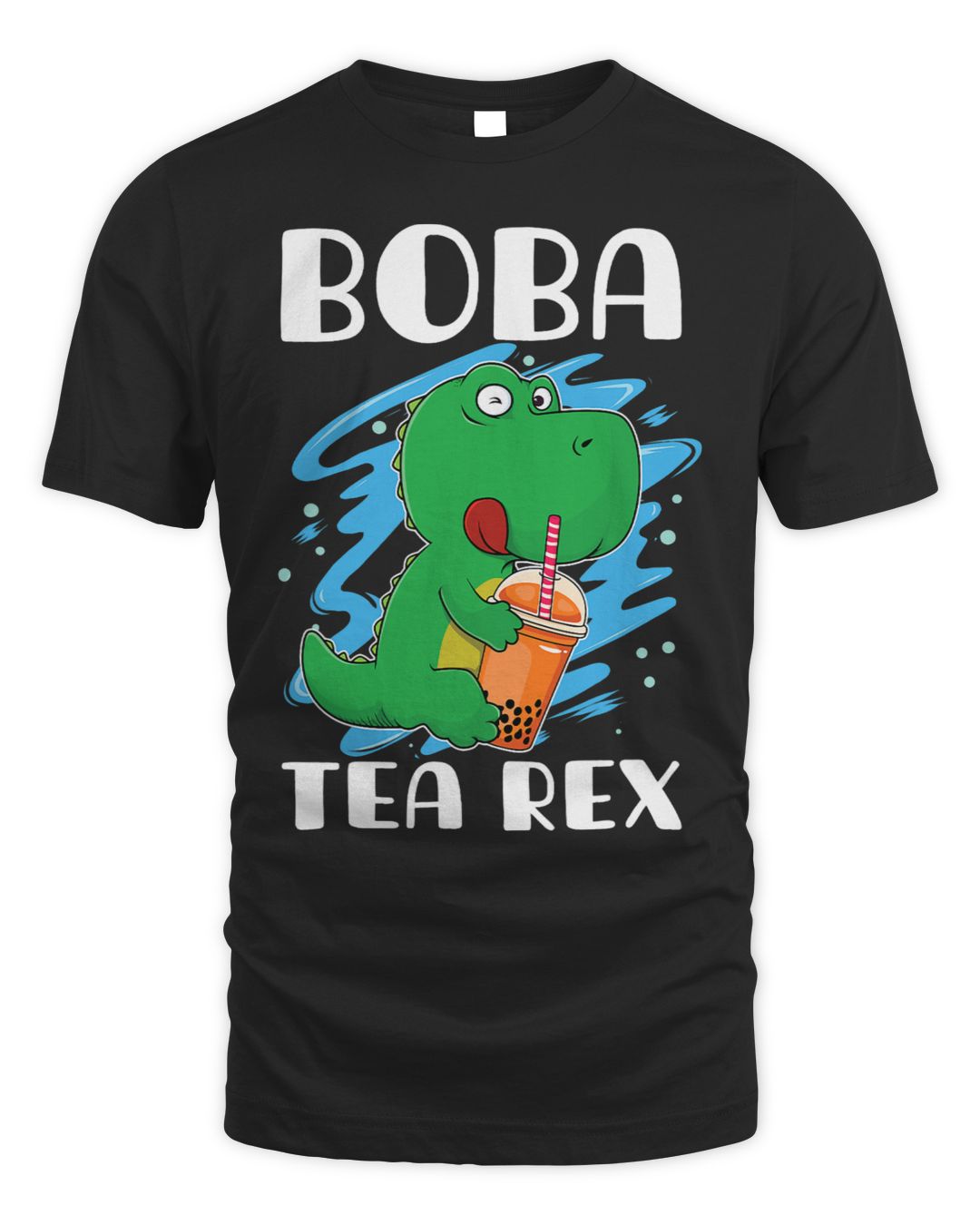 Boba Tea Rex Dinosaur Boba Bubble Tea Milk Tea Pearl Tea