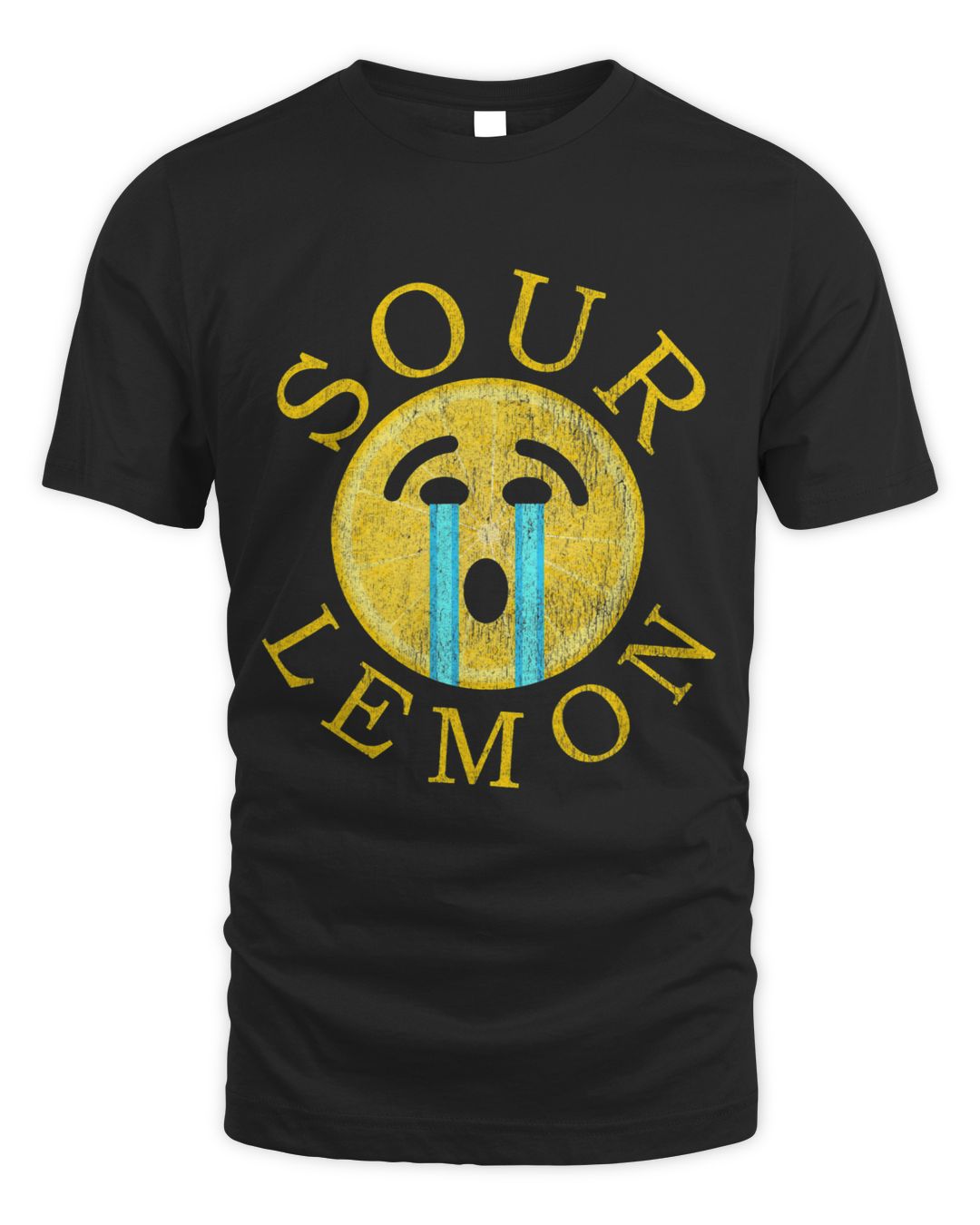 Funny Meme Design Sour Lemon Crying Face | Love U.S. Navy