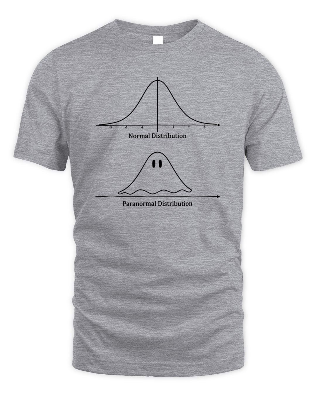 Normal Distribution, Paranormal Distribution Math T-Shirt Unisex ...