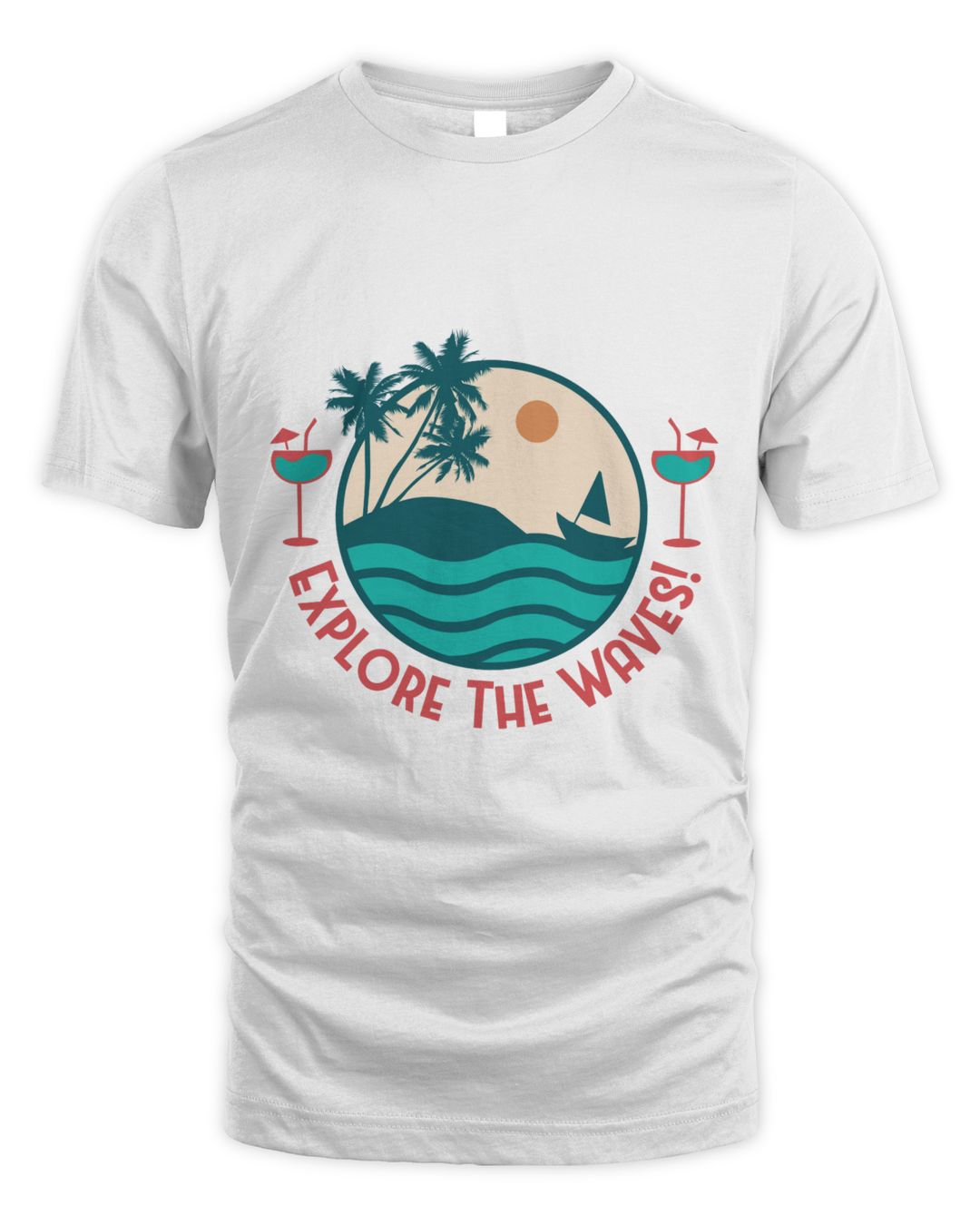 Explore the Waves (Sale) Unisex Standard T-Shirt