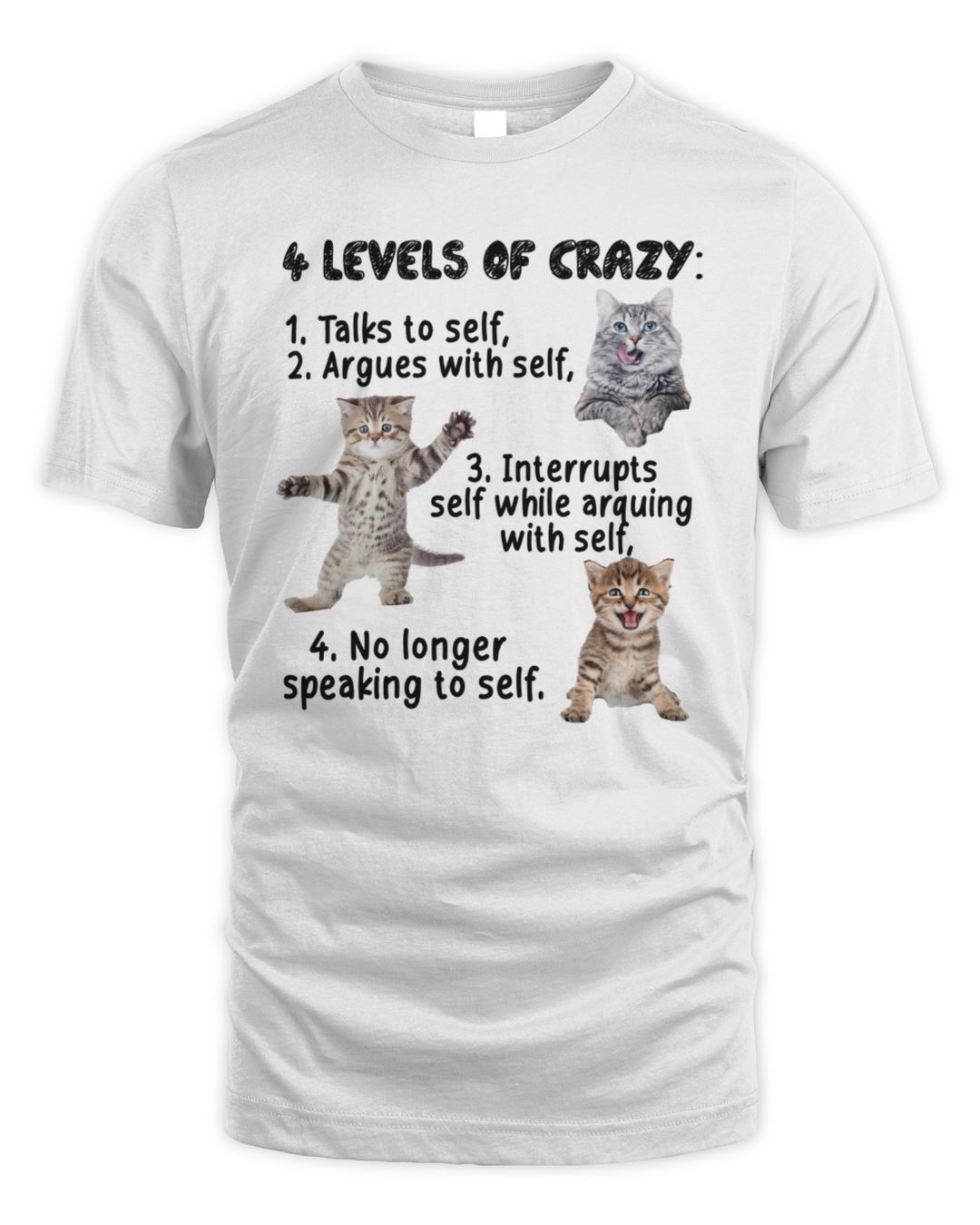 4 LEVELS OF CRAZY FUNNY CAT