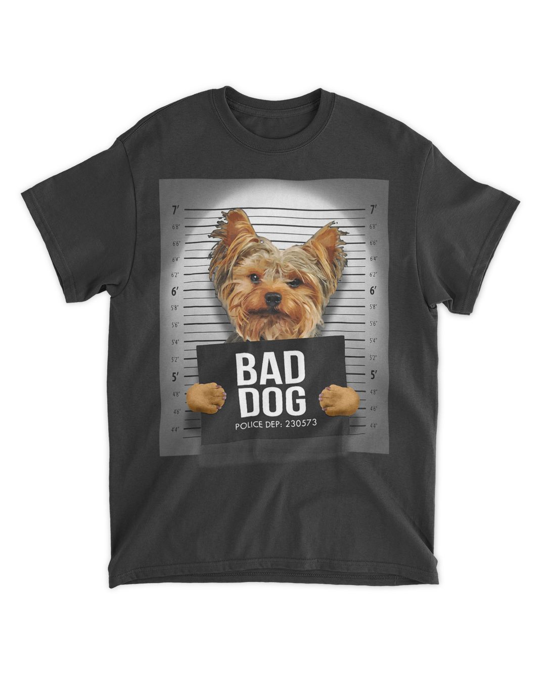 Yorkie Mugshot Shirt