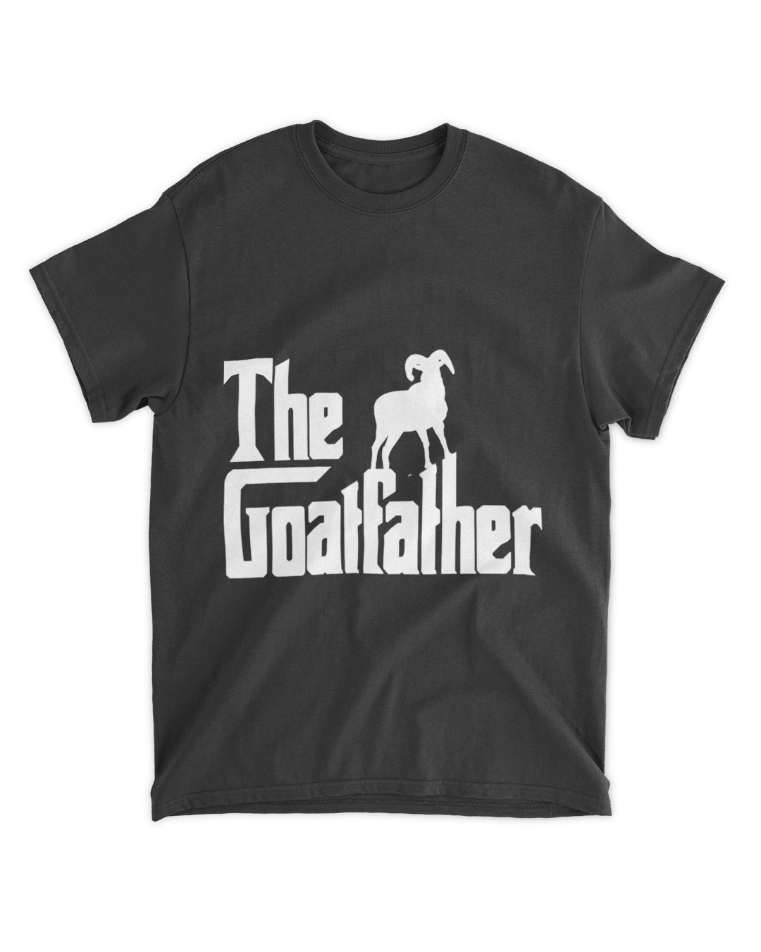 The Goatfather 2Funny Goat Father Lover Animal Unisex Standard T-Shirt