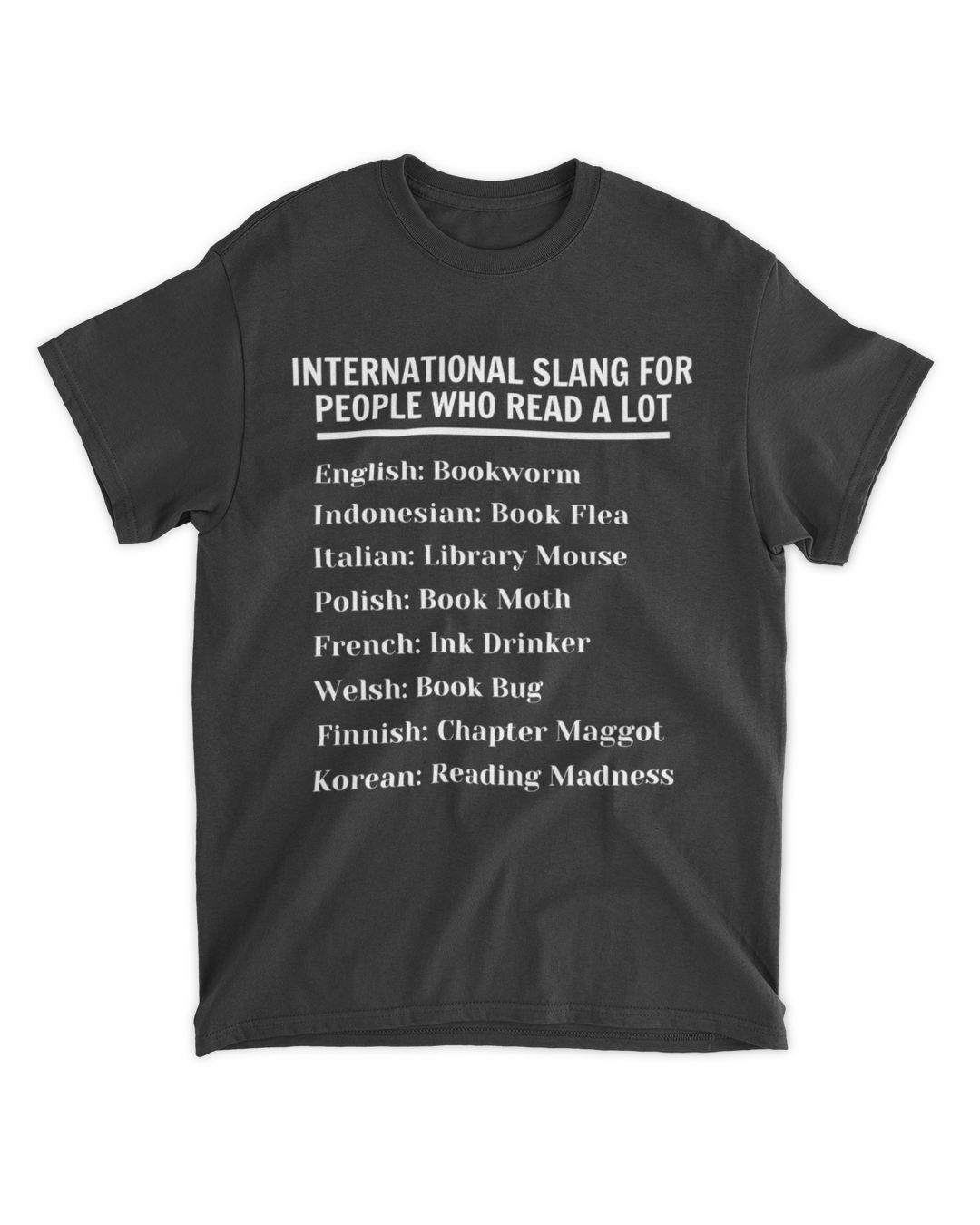 INTERNATIONAL SLANG FOR PEOPLE WHO READ A LOT