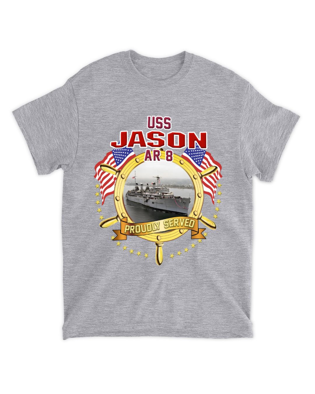USS Jason (AR 8) Unisex Standard T-Shirt