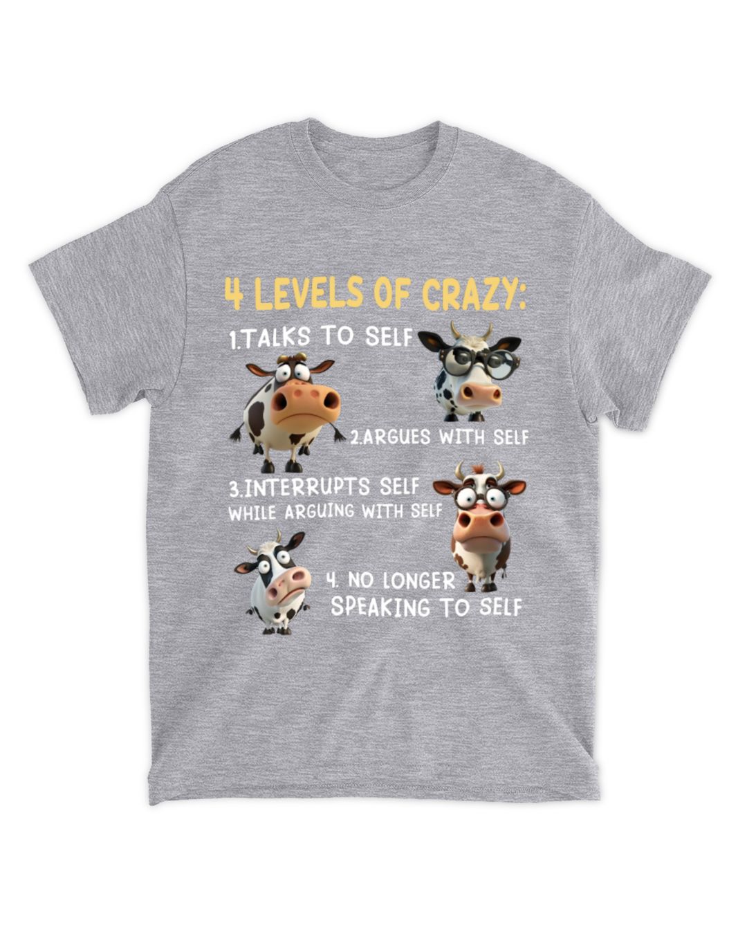 4 levels of crazy