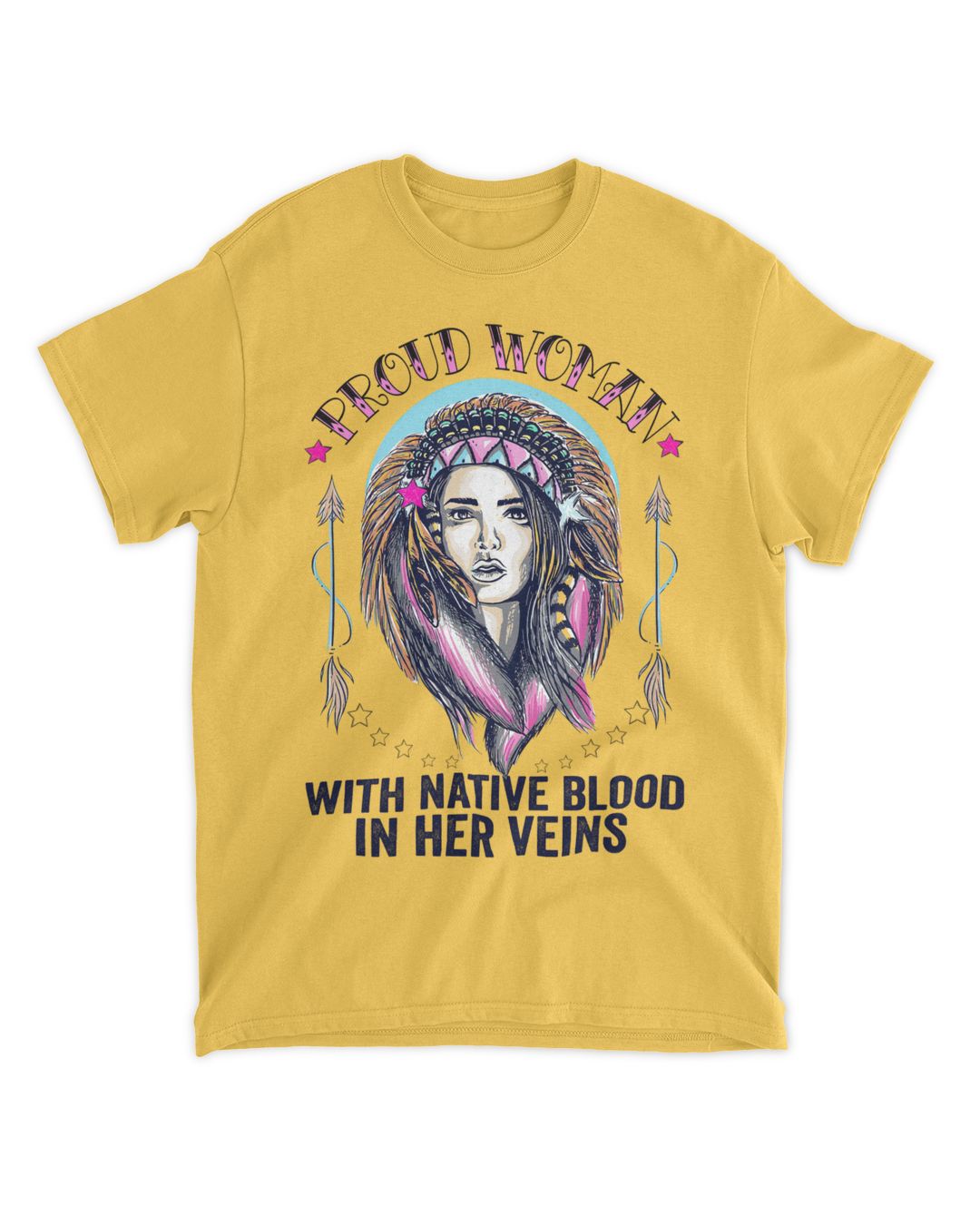 Native Blood In Her Veins