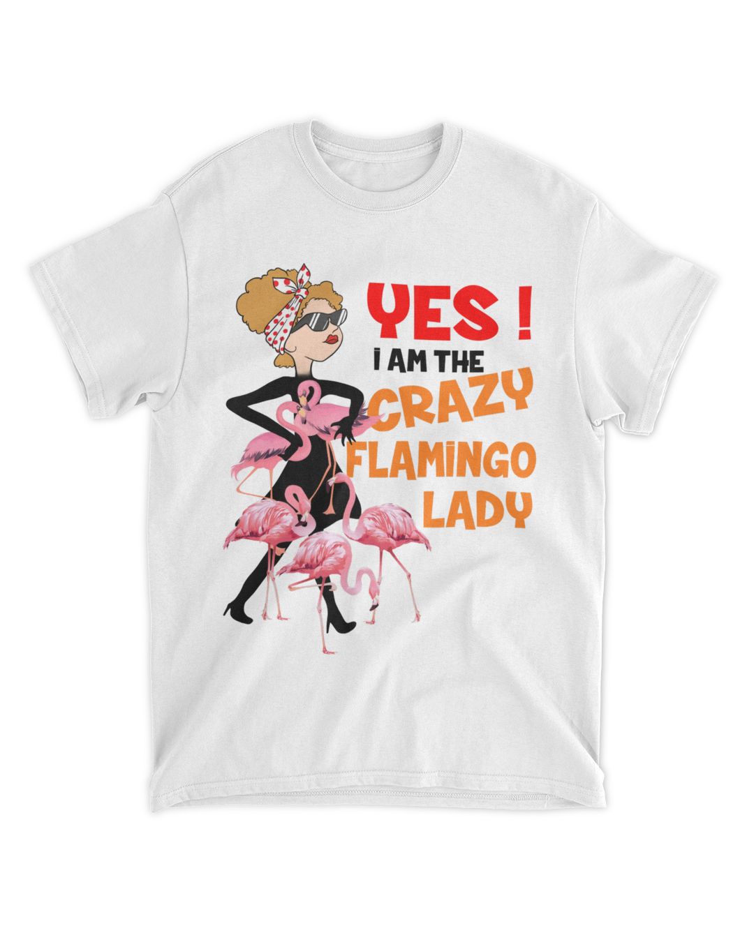Flamingo - Yes, I am the Crazy Flamingo Lady | FlamingoGift