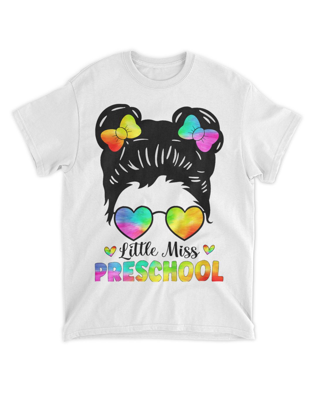 kids little miss preschool girls first day of preschool kids | teecodo