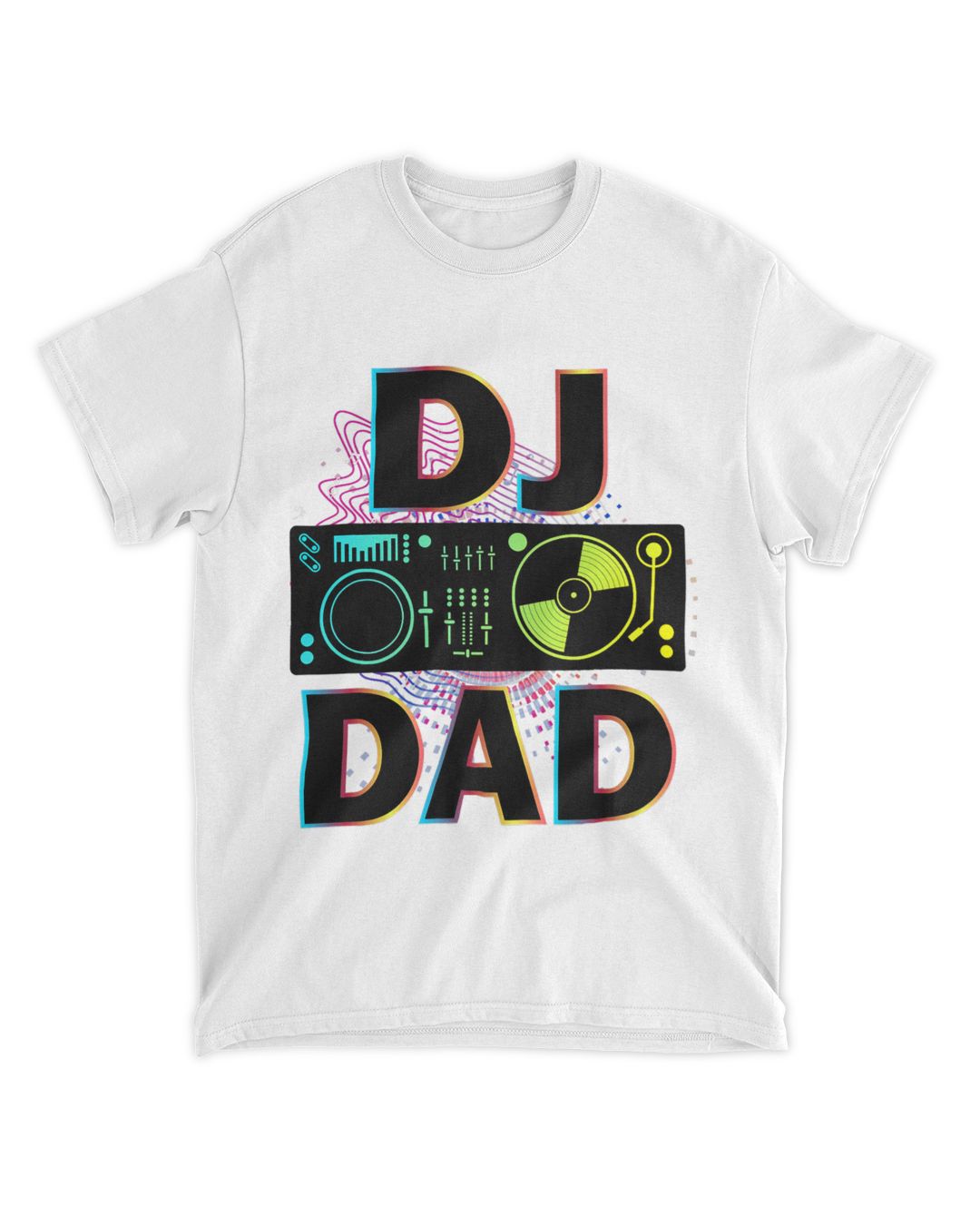 Mens Dj Dad Beat Maker Dad Fathers Day Disc Jockey Music Player Unisex ...