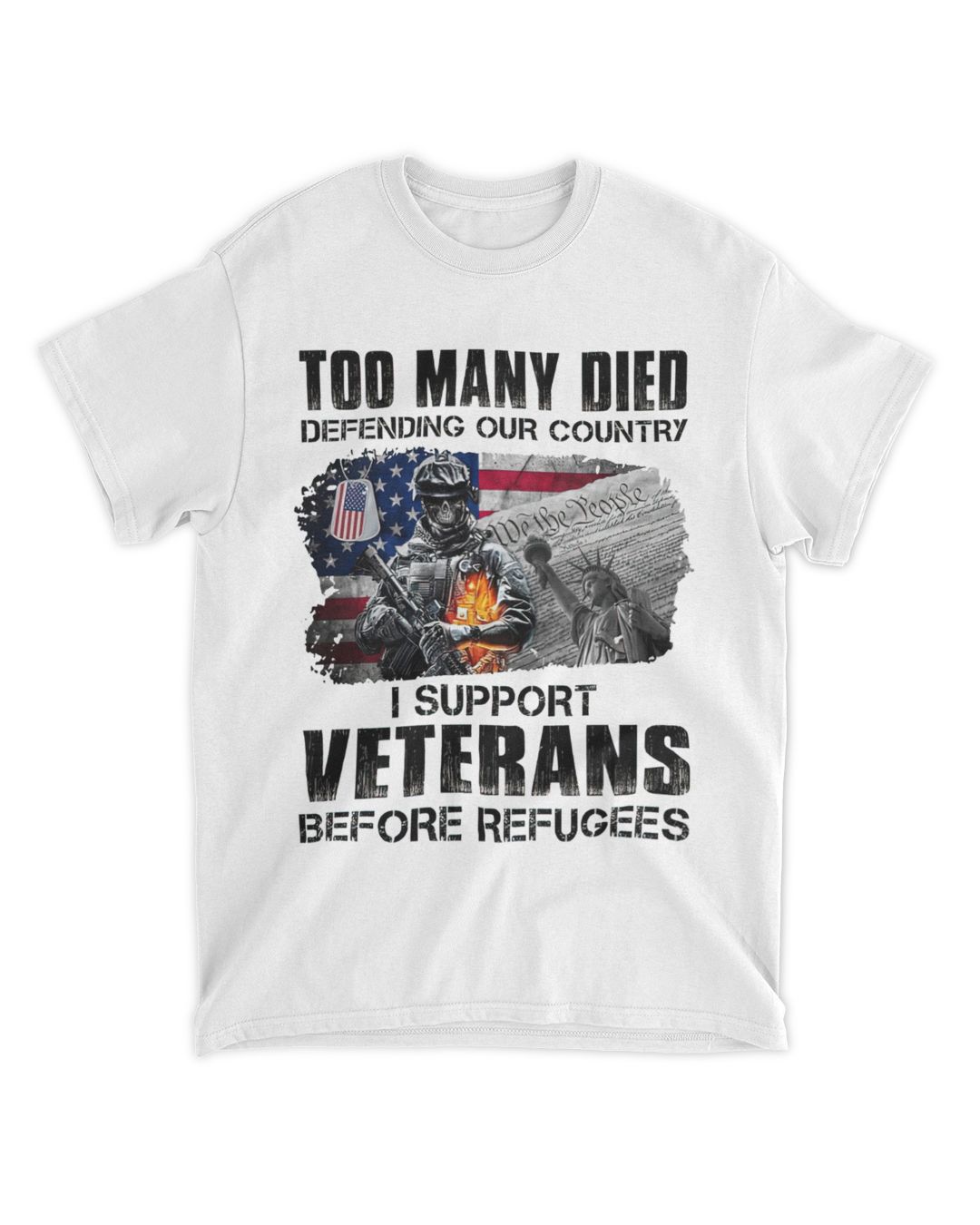 Too Many Died Defending Our Country I Support Veterans Before Refugees ...