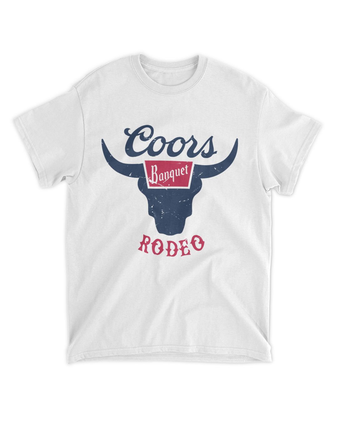 Coors Rodeo Cream Unisex T Shirt Coors Banquet Rodeo Teeoholic Store