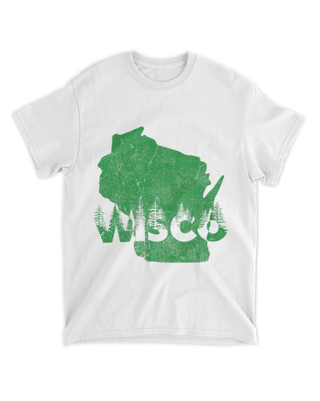 Wisconsin Wisco Up North Tree Lover Premium T-shirt Unisex Standard T-Shirt