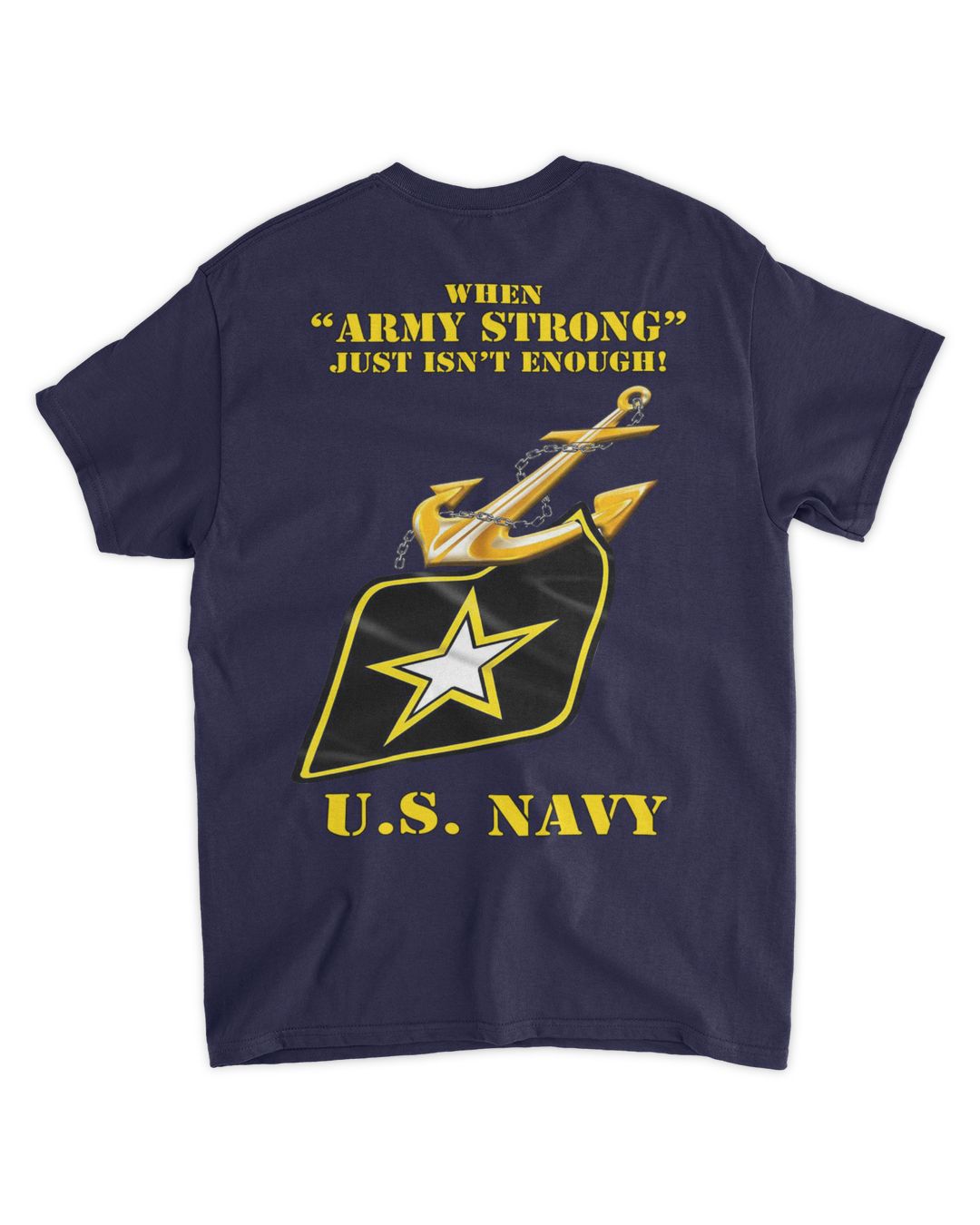 Navy Strong Unisex Standard T-Shirt