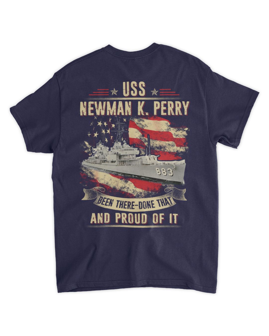 USS Newman K. Perry (DD 883) Unisex Standard T-Shirt