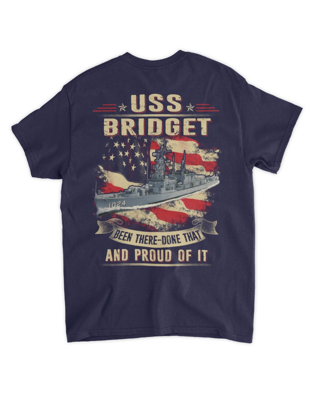 USS Bridget (DE 1024) Unisex Standard T-Shirt