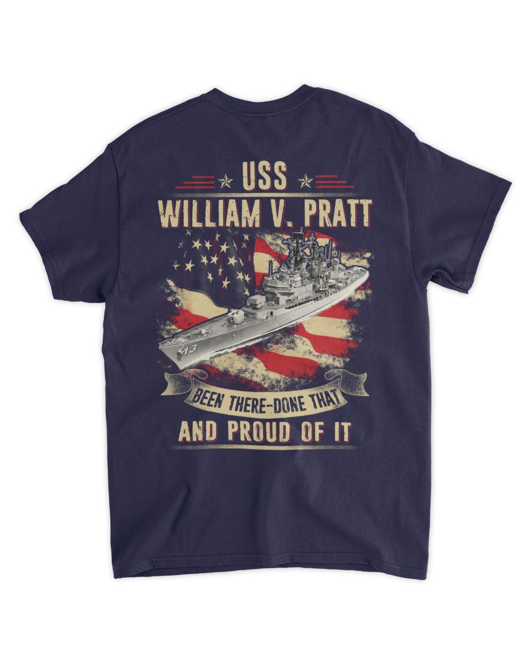 USS William V. Pratt (DLG 13) Unisex Standard T-Shirt