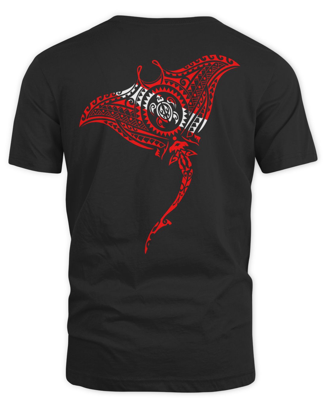 Backside: 3 in 1 Manta Ray - Turtle - Shark - Scuba Dive Flag