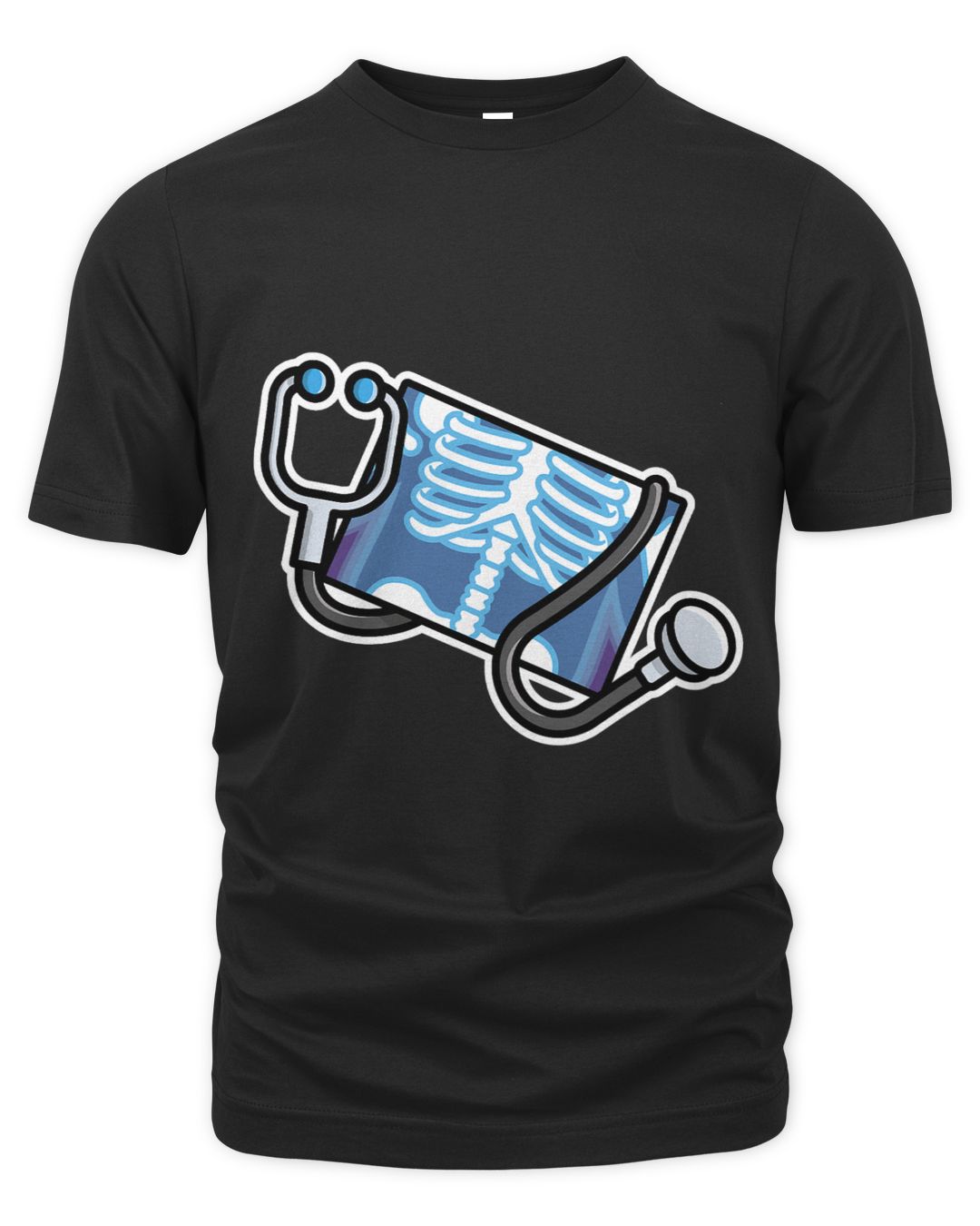 Radiology Radiation Manip Radio and Radiologist Doctor Logo