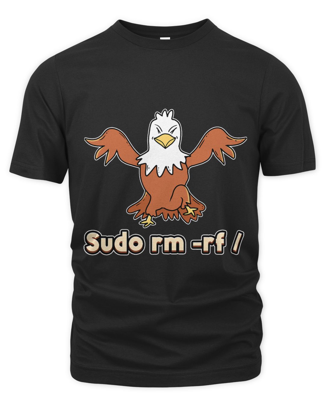 Sudo rm rf Linux Admin Nerd Gaming Hacker Karate eagle | ONETEEAR