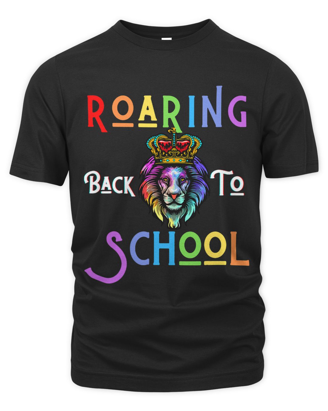 Roaring Back To School Leo Lion Funny 1st Day Leos Lions