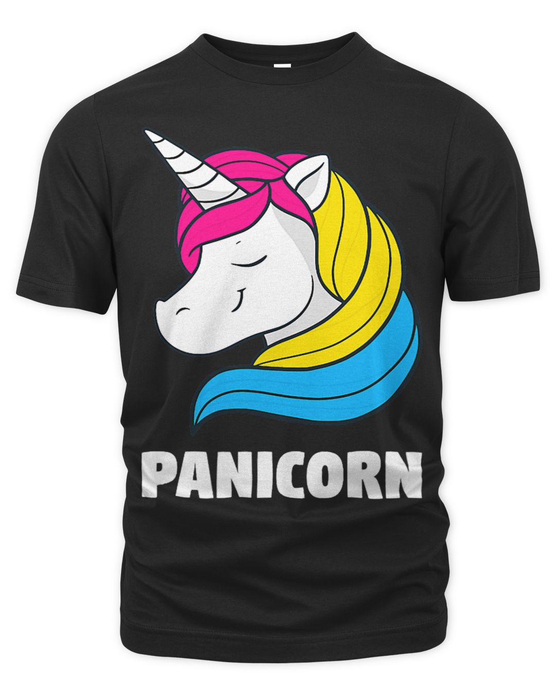 Cute Panicorn Pansexual Flag Pan Unicorn Art Gay Pride Month Senprints