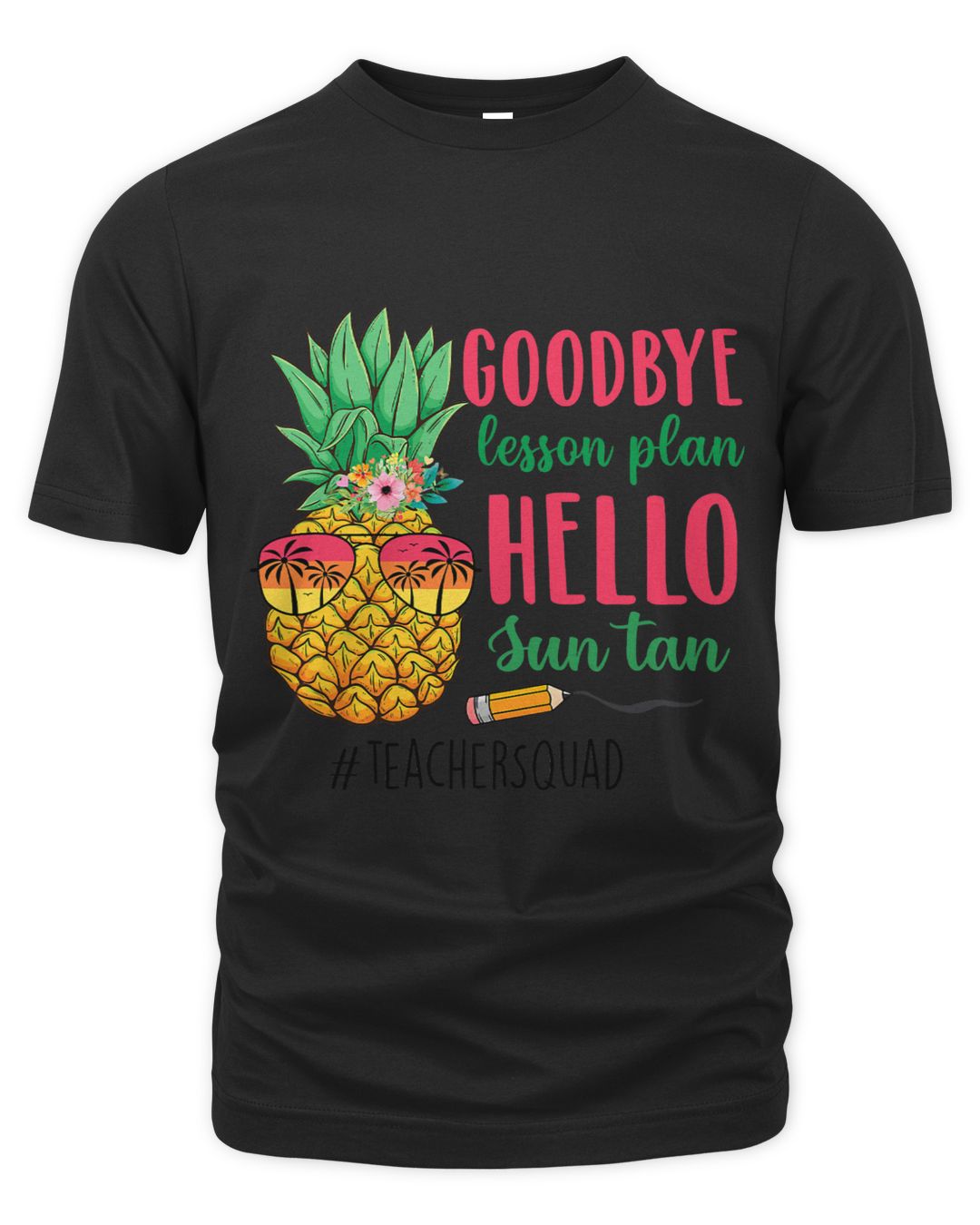 Goodbye Lesson Plan Hello Sun Tan Pineapple Teacher Squad | Secazitus