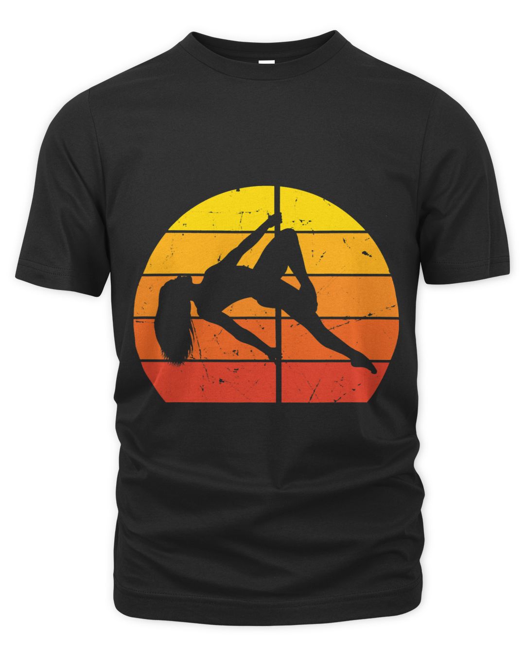 Retro Pole Dance Pole Dancing Girl Pole Dance