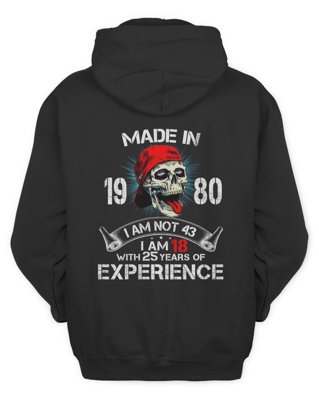 Made In 1980 I Am Not 43 I Am 18 With 25 Years Of Experience