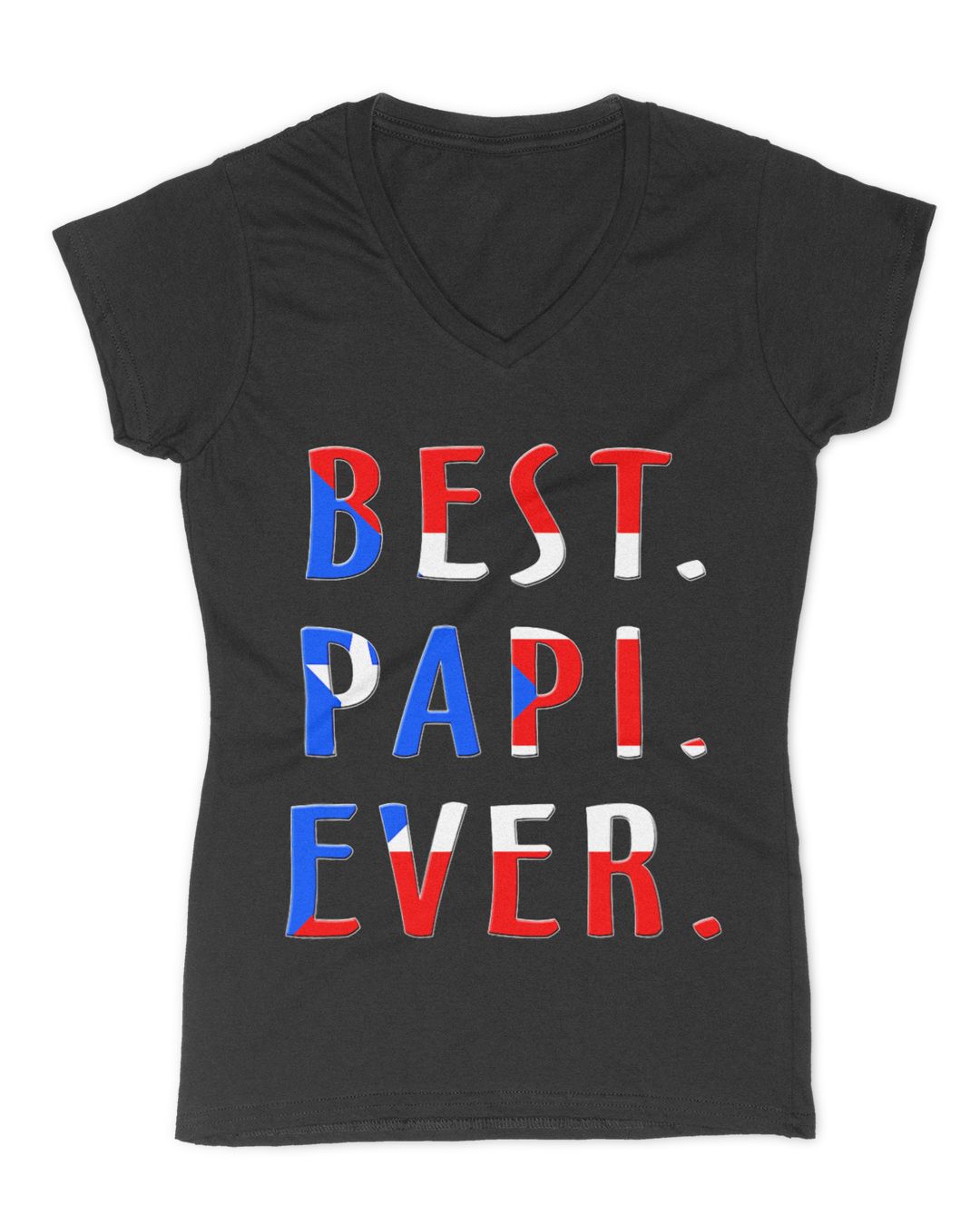 Best Papi Ever Puerto Rican Flag Padre Papa taino Boricua