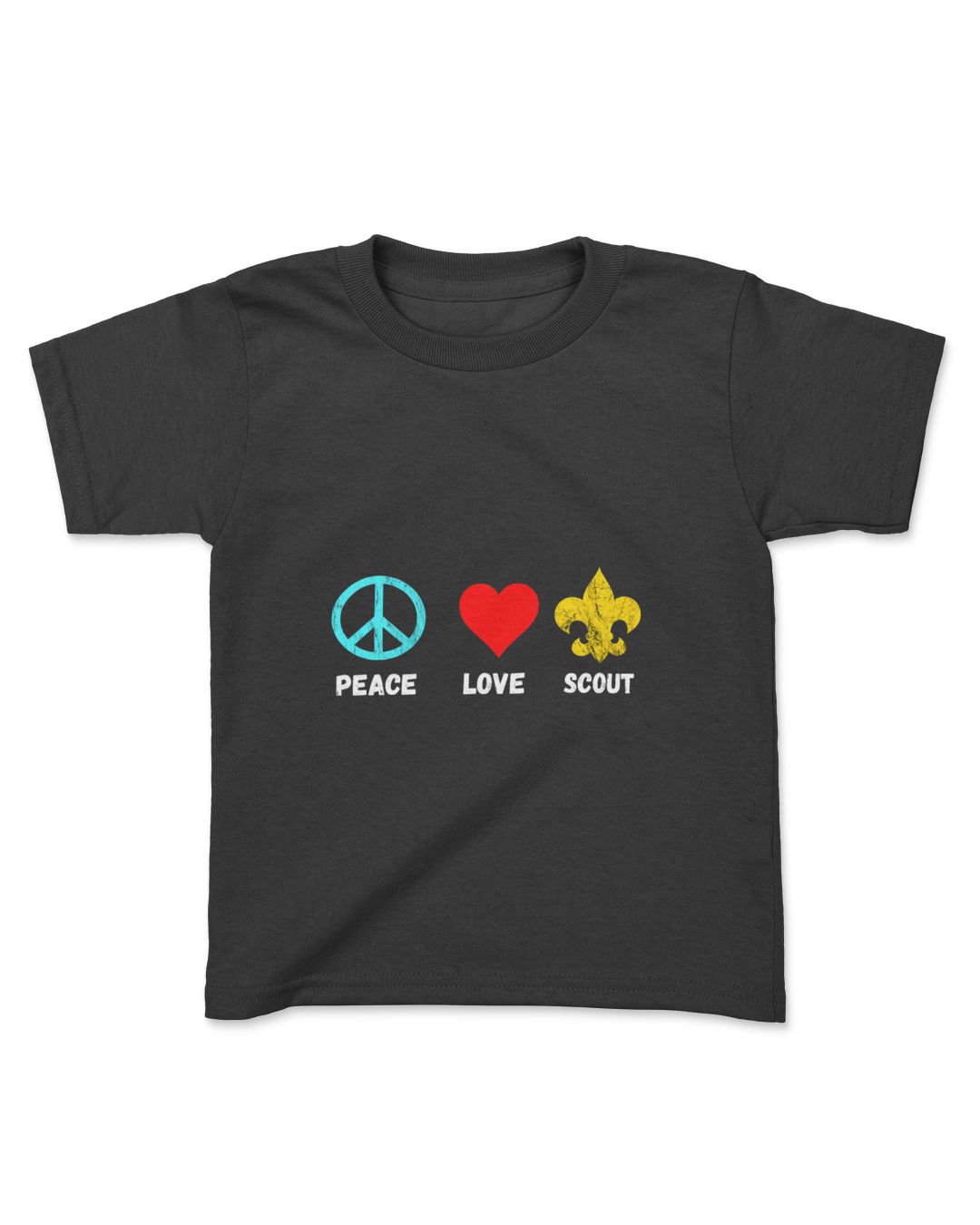 Camping Camp Scout Lily Peace Love Scout Symbol Camper