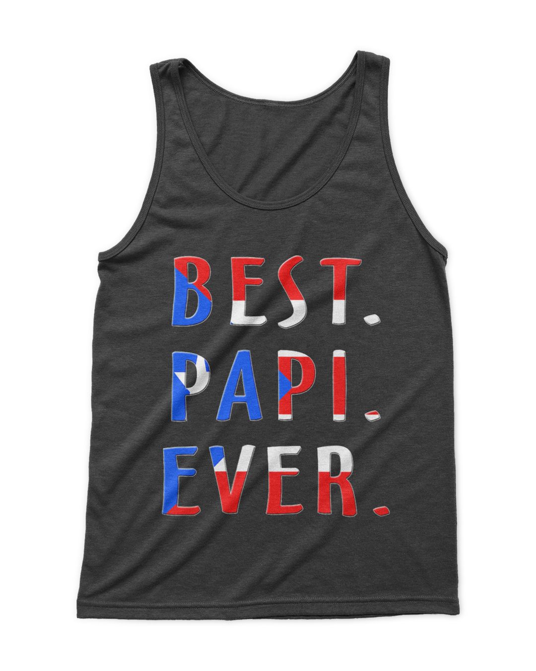 Best Papi Ever Puerto Rican Flag Padre Papa taino Boricua