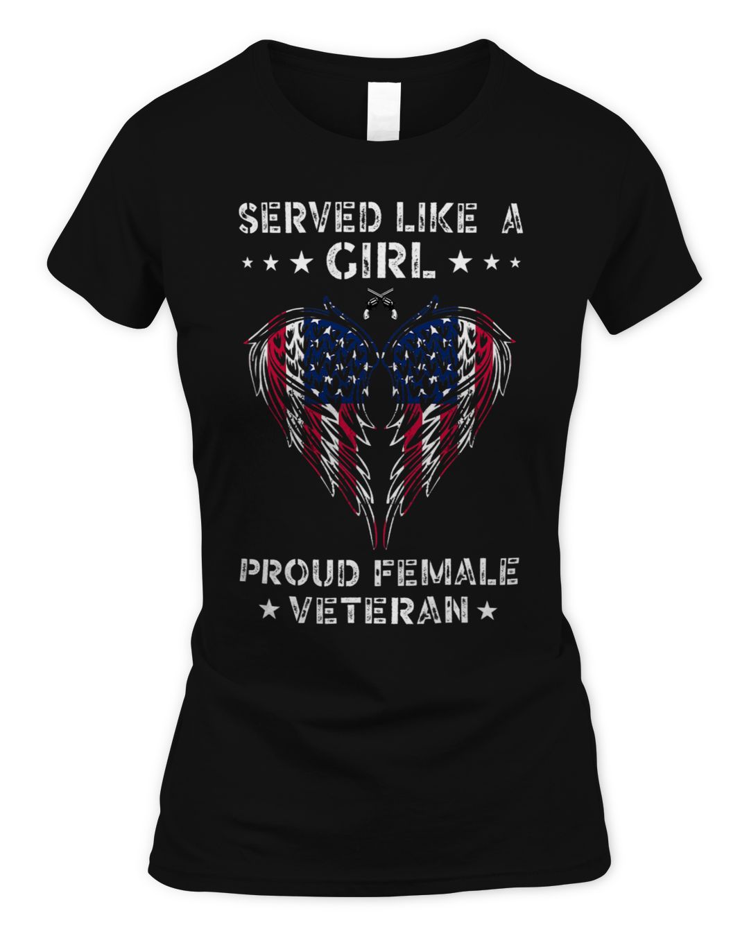 Women Served Like A Girl Proud Female Veteran Veterans day Women's ...