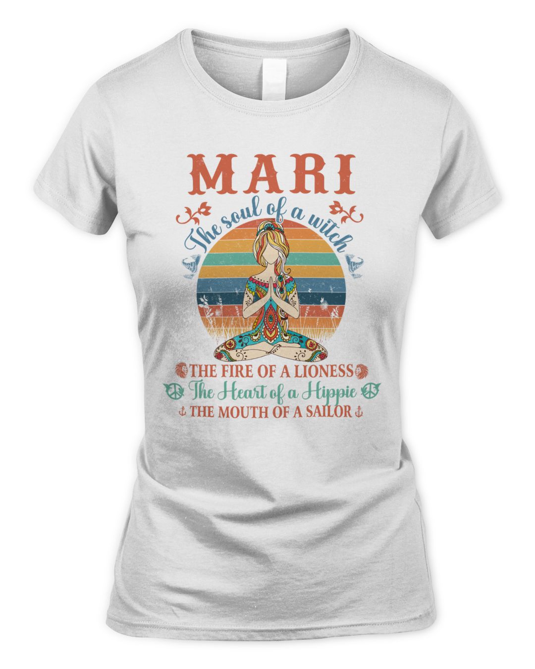 Skull n Life - Customized Name Hippie Inner Spirit | Skull' n Life