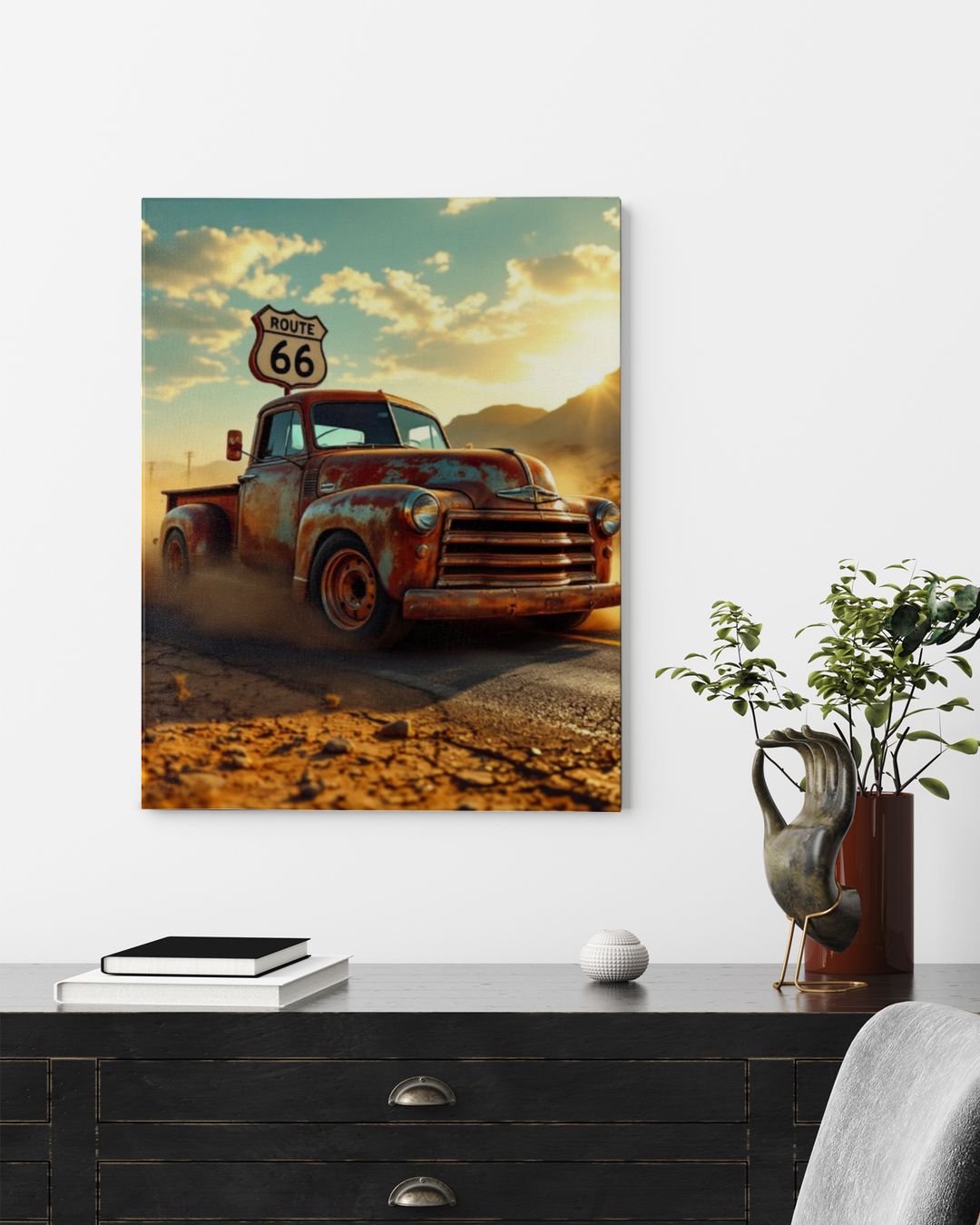 Legendary Route 66 Wall Art