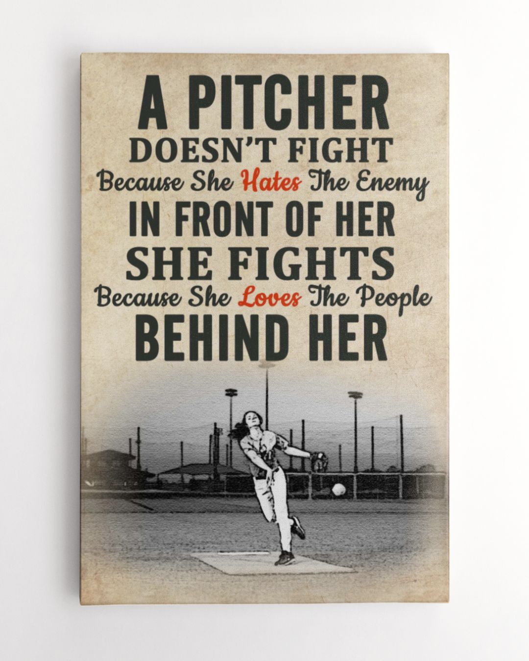 [Softball] - P003 - A Pitcher Doesn’t Fight Because She Hates The Enemy ...