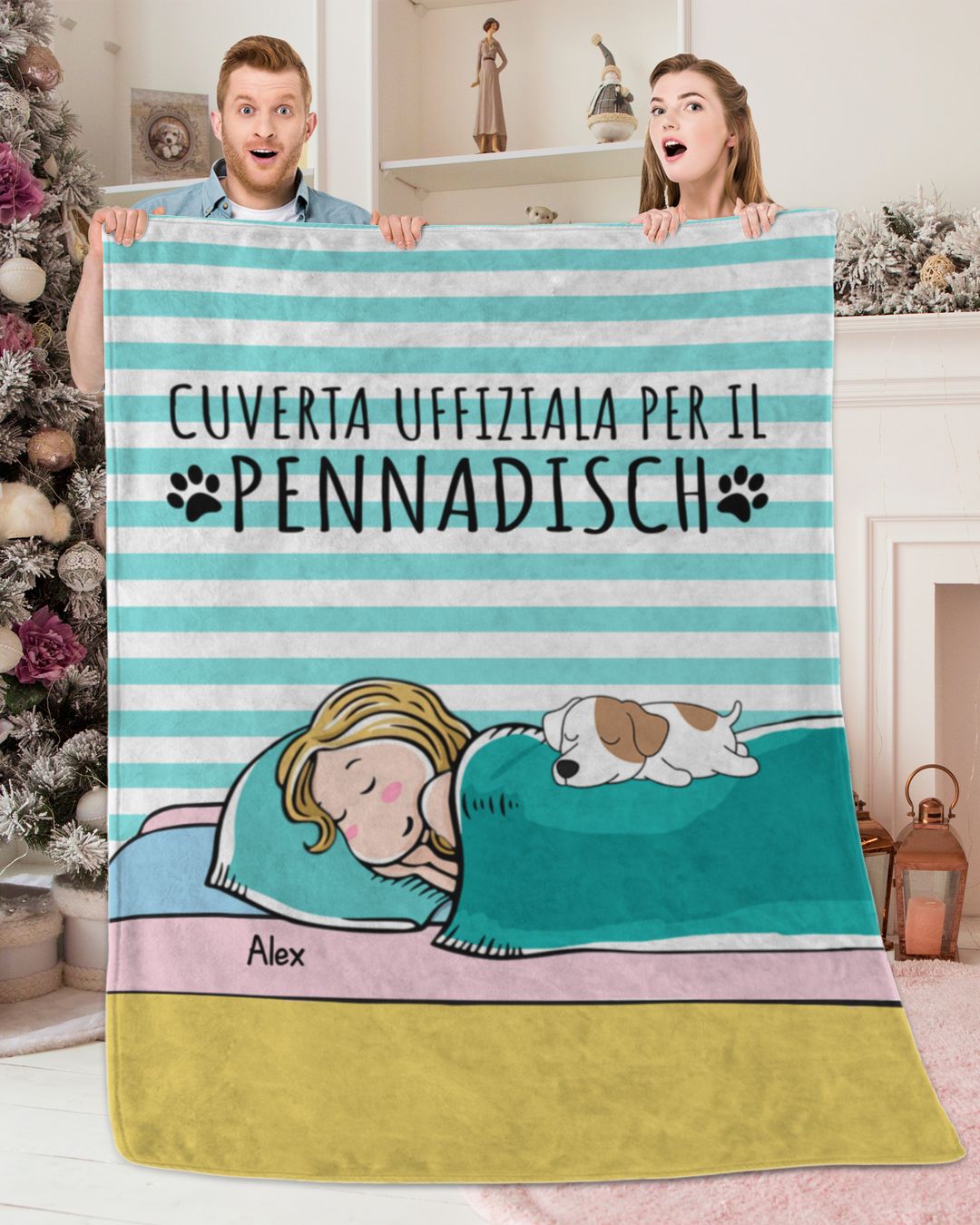 Cuverta Uffiziala per il Pennadisch - Cuverta Persunalisada per can e chat