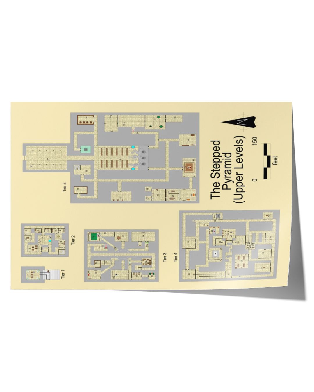 B4 The Lost City - Maps - Tier 1-5 - Dungeons & Dragons