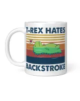 t rex hates backstroke